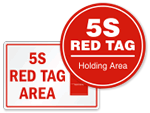 5S Red Tags