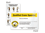 Crane Inspection Tags