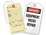 Equipment Inspection Tags