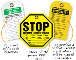 Equipment Inspection Tags