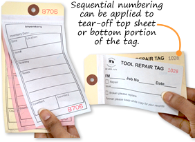 Pre-Numbered Tags