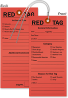 Rejected Tags: Cardstock Rejected Tag & Rejected Inspection Tags