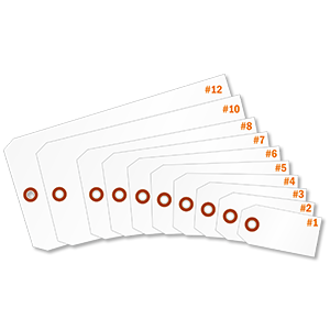 Two-Part Repair Tags – Perforated & Carbonless Custom Repair Tag