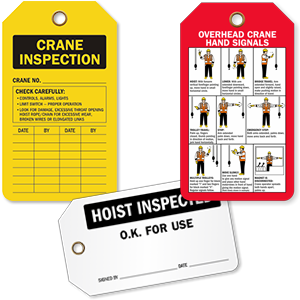 Scaffolding Inspection Tags – Self laminated Scaffold Tags & Signs