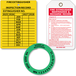 Fire Extinguisher Tags: Frequently Asked Questions