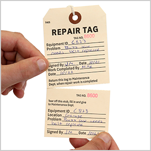 Ready to Rent Tags | Rental Equipment and Machinery Tags
